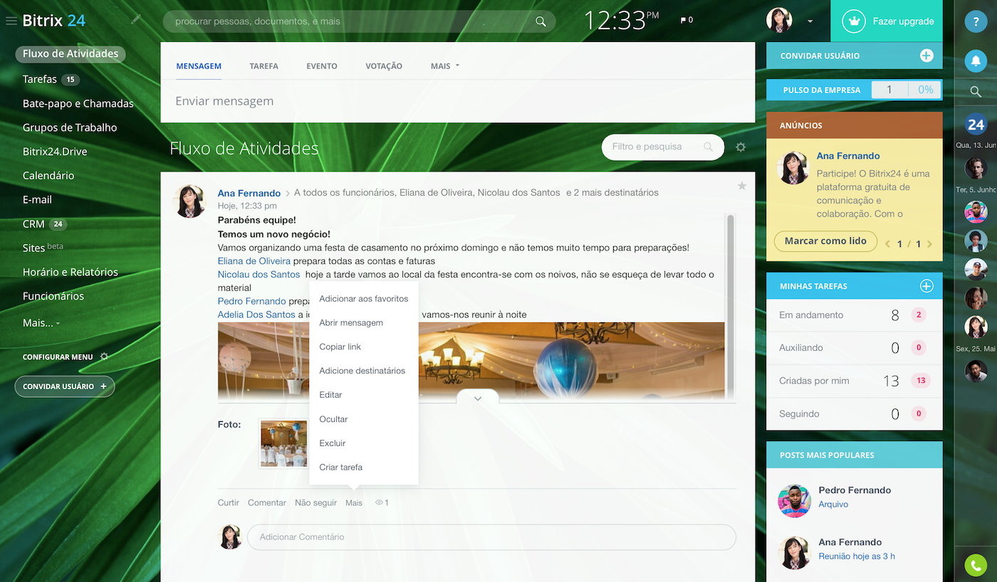 Sistema de Intranet para Empresas