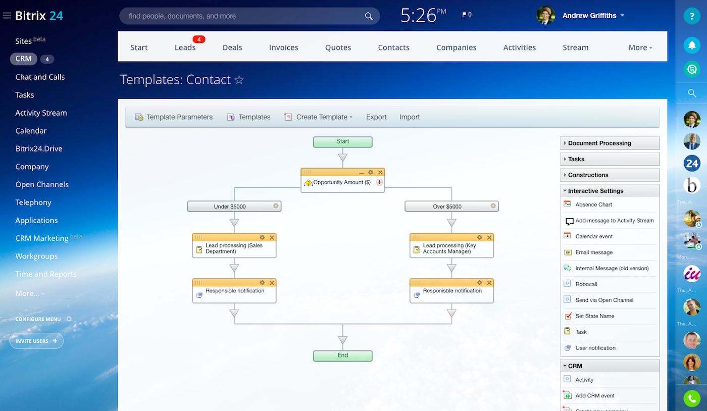 Bitrix24: Sistema CRM Gratuito