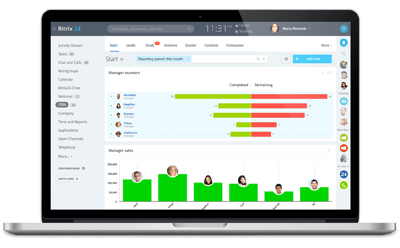 A melhor solução de gerenciamento de RH